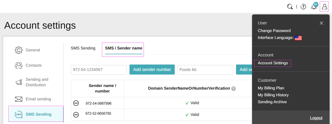 Create an SMS Campaign - inwise