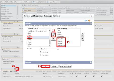 Settings - adding inwise modules - campaign control - inwise