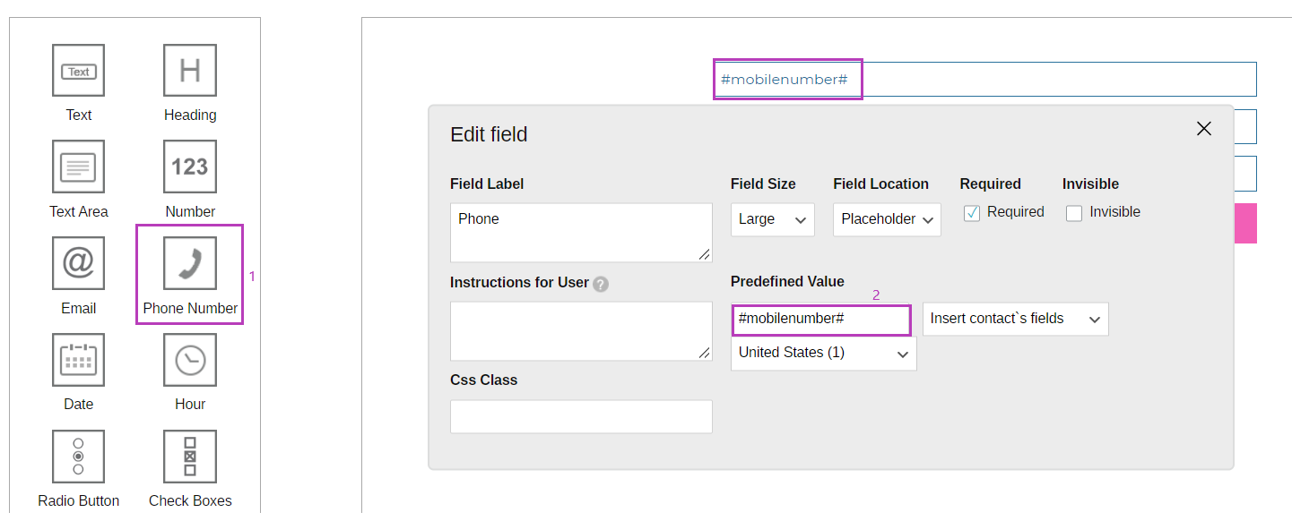 Link to a landing page in an Email campaign - inwise